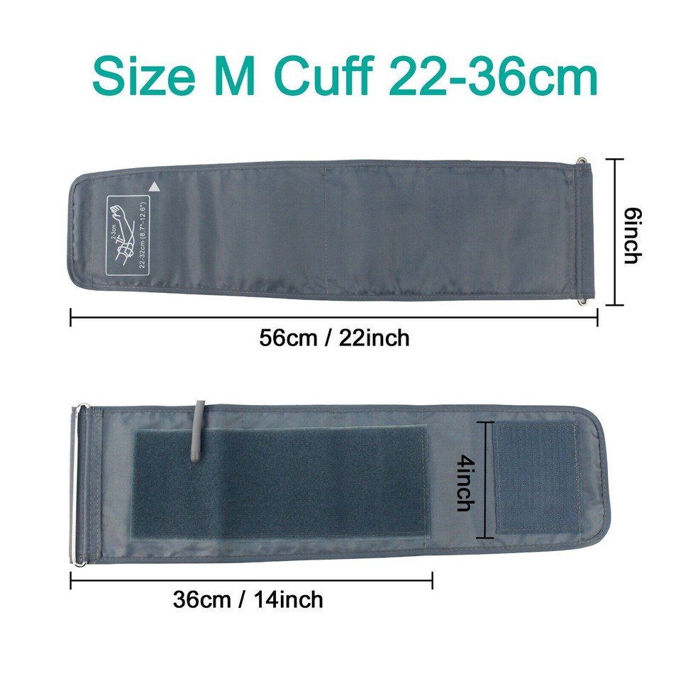22-36CM Replacement Cuff for Arm Blood Pressure Monitor Machine Adult ...