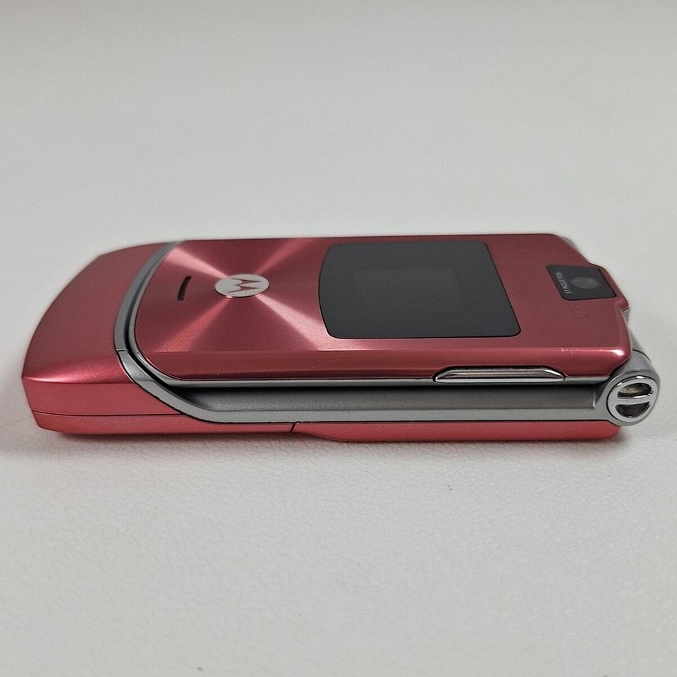 Motorola RAZR V3a Pink Flip Phone (Alltel) | eBay