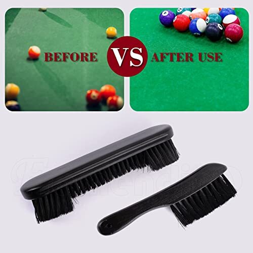 Billiard Pool Table Track Brush Set Wooden Rail Cleaning Tool | eBay
