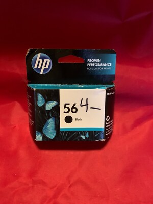 NEW OEM HP 56 Ink Cartridge - Black (C6656AN) (6M) 725184712326| eBay