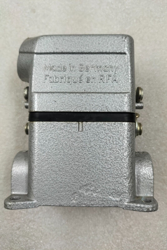 HARTING HAN E-6F SIDE ENTRY HEAVY DUTY PLUG/SOCKET MULTIPOLE CONNECTOR ...