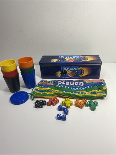 Perudo -The Classic Game of Liar's Dice With Original Travel Bag- NO ...