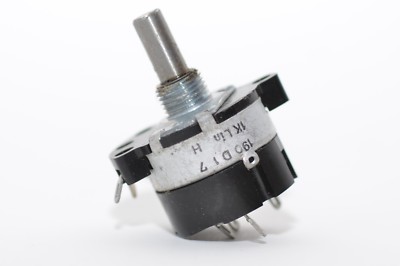 Vintage Radio Potentiometer, 1 kOhm = 1000 Ohm, LIN., Röhrenverstärker ...