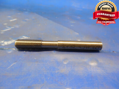 1/4 32 LEFT HAND THREAD PLUG GAGE .25 GO ONLY LH L.H. 1/4-32 .250 2B 3B ...