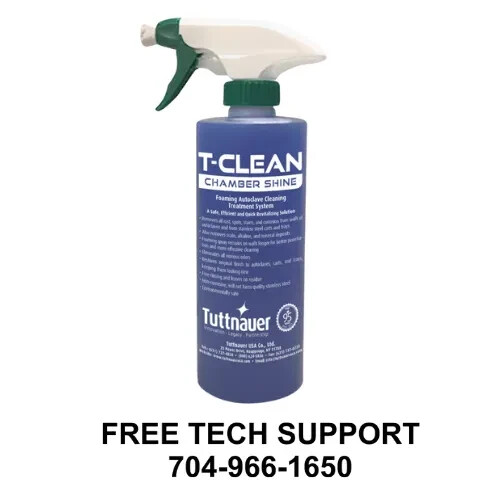 Tuttnauer T-Clean Chamber Shine (Single Bottle) OEM SH0006 | eBay