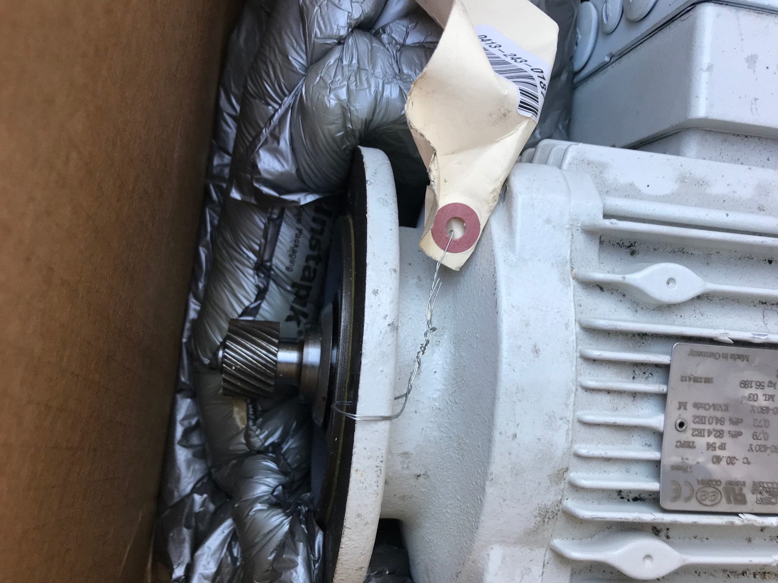 SEW EURODRIVE K67DRE90M4BE2HR/ISU/TF AC MOTOR 3PHASE 01.1325134801.0001 ...