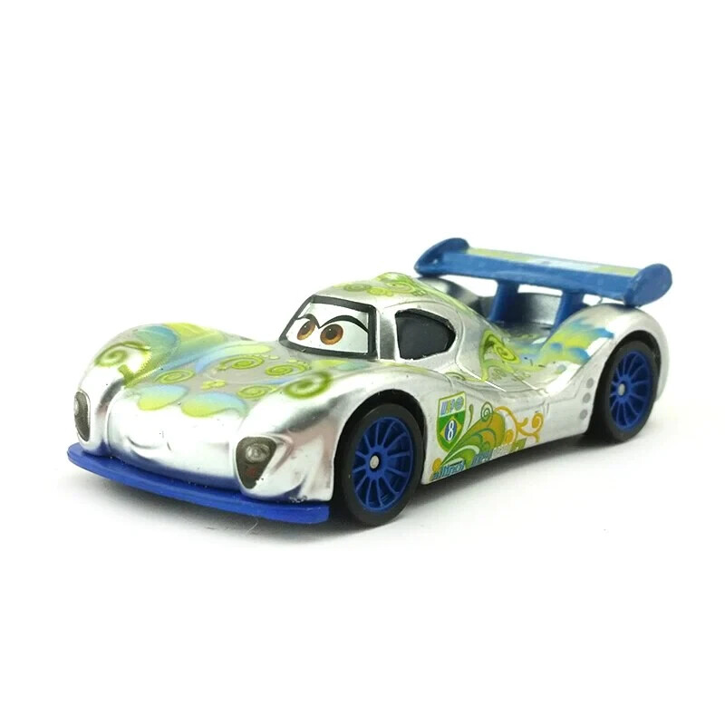 Disney Pixar Cars Carla Veloso Metallic Silver Racers Series Die Cast ...