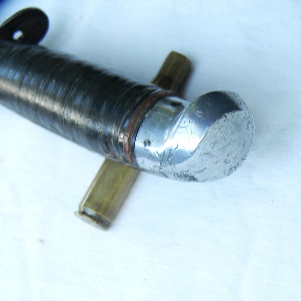 WW2 USA Western L77 Commando American fighting knife, orig scabbard ...