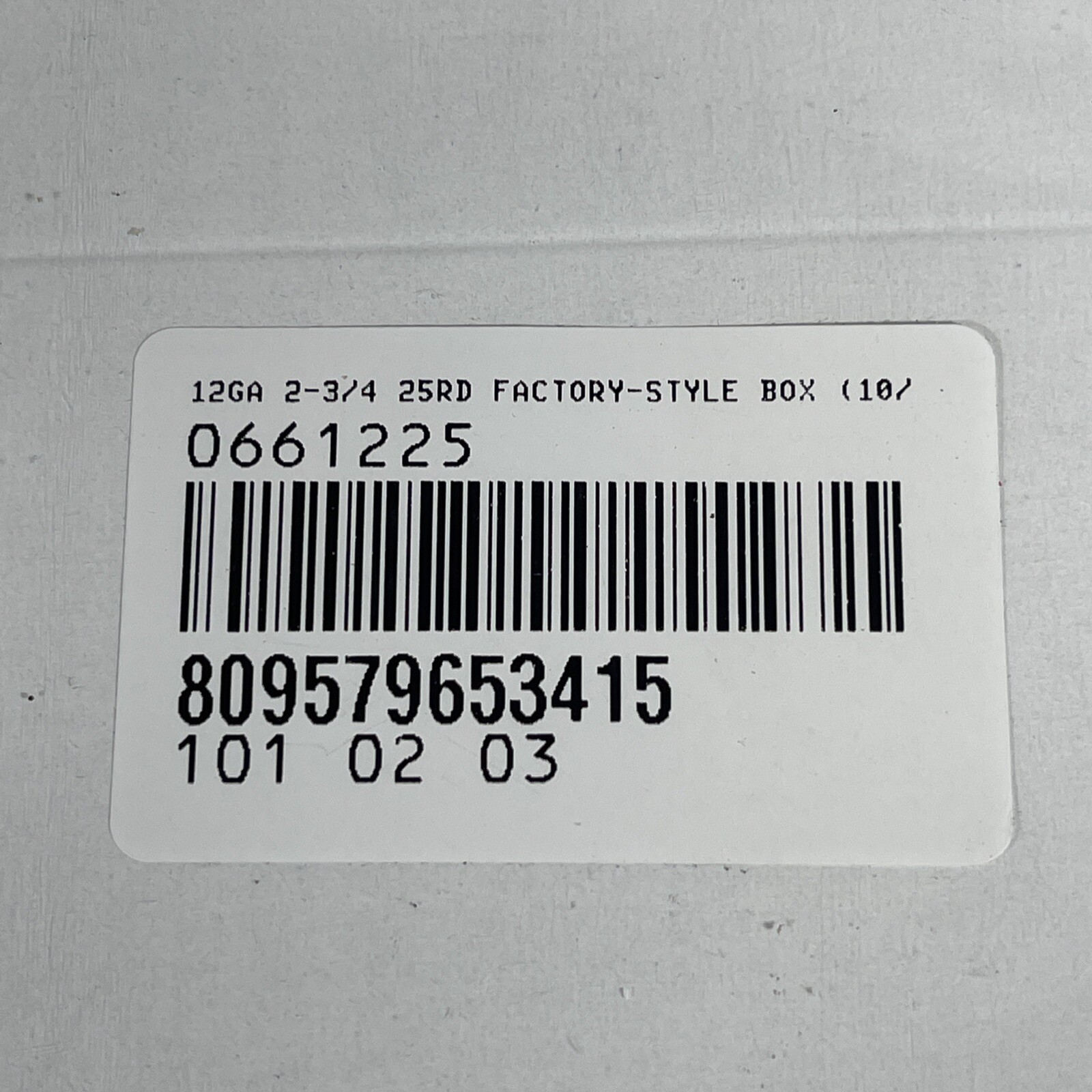 12 Gauge Cardboard Shotshell Boxes 2-3/4 25 Round Capacity For ...