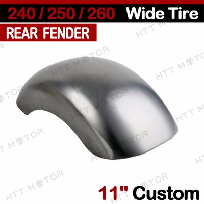 11" Custom Rear Fender For Harley Softail Chopper Bobber 240/250/260 ...