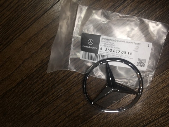 Genuine MERCEDES BENZ Star Logo Trunk Rear Emblem W253 GLC AMG ...