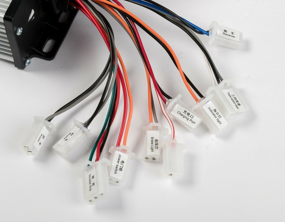 Electric Motor GEARED 6:1 500 Watt 24 Volt+Controller f Quad Trike Go ...