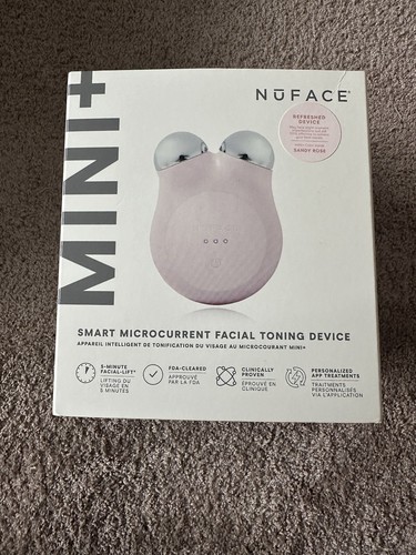 Smart Microcurrent Facial Toning Devise. NuFace Mini +. Pre Owned!Good ...