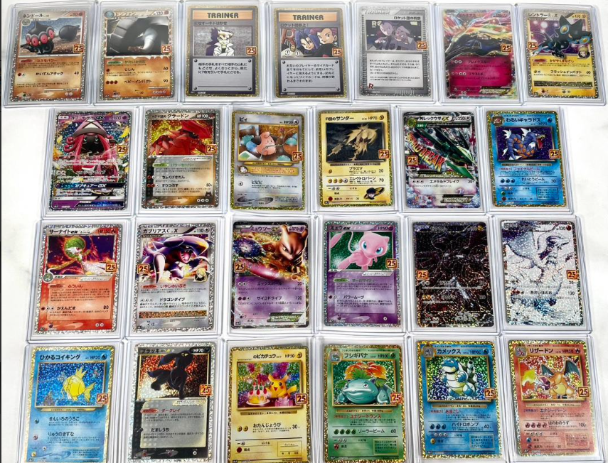 25th ANNIVERSARY COLLECTION Promo 25 Set Full Complete Pokemon TCG ...