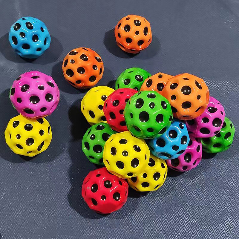 High Resilience Hole Ball Soft Porous Bouncy Ball Kids Indoor Outdoor ...