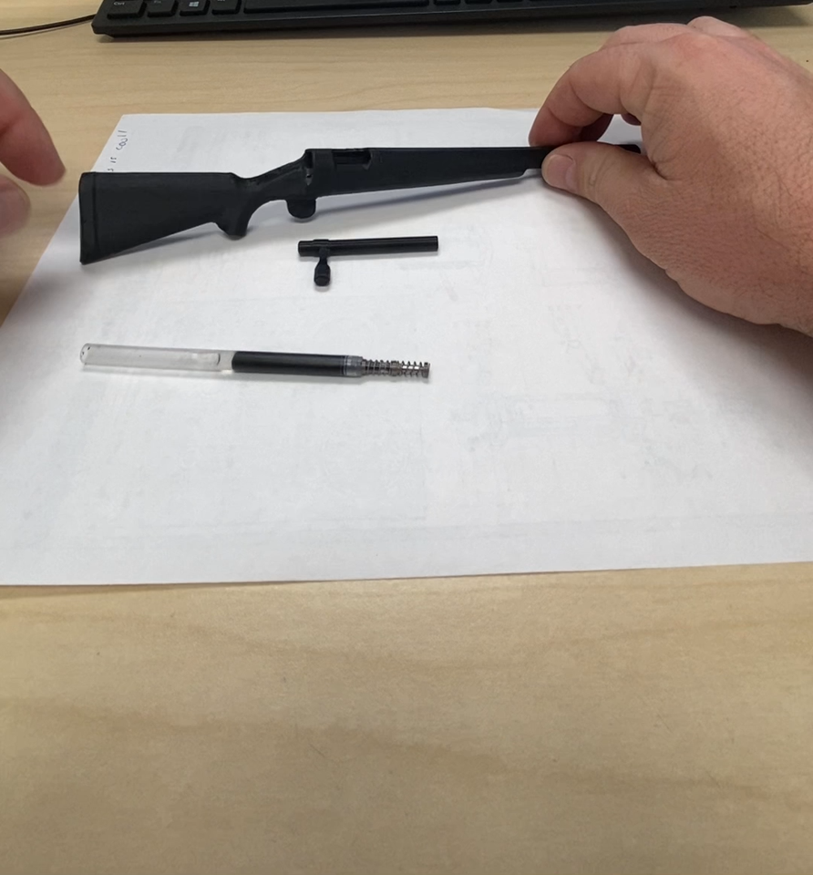 Remington 700 Style Pen, with Working Action. | eBay