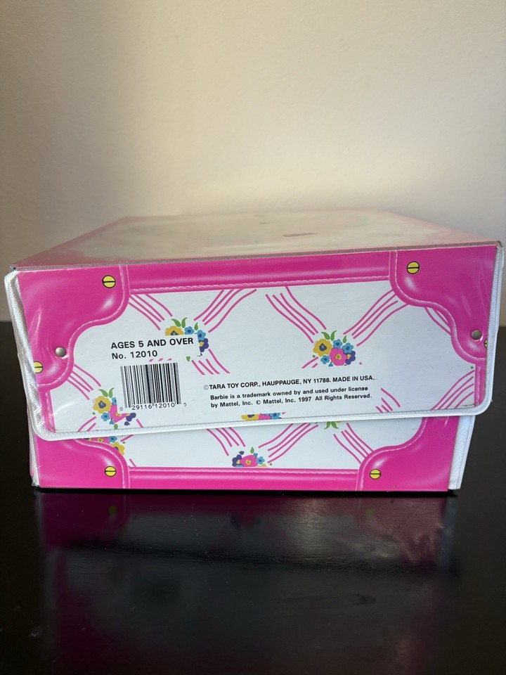 Vintage Mattel, Inc. 1996 Barbie Case Storage Carry For Dolls And ...