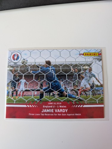 Jamie Vardy Instant Impact Leicester City England Panini Instant Wales ...