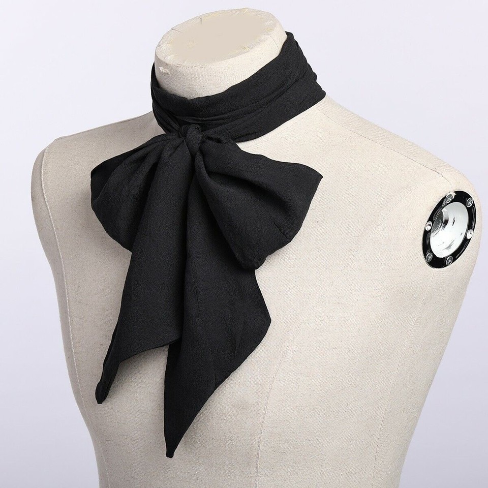 Men's Ascot Tie Victorian Empire Cravat Long Regency Tie Renaissance ...
