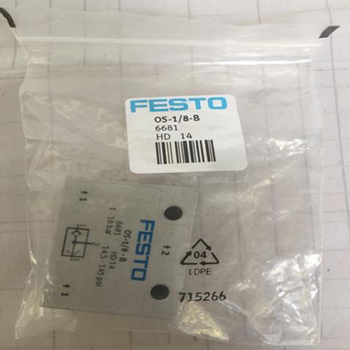 Festo Logic element or gate OS-1/8-B 6681New One Free Shipping | eBay