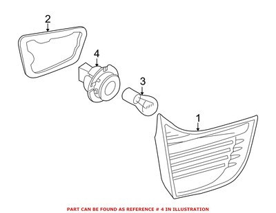 Genuine OEM Tail Light Socket For BMW 63212336507 | eBay