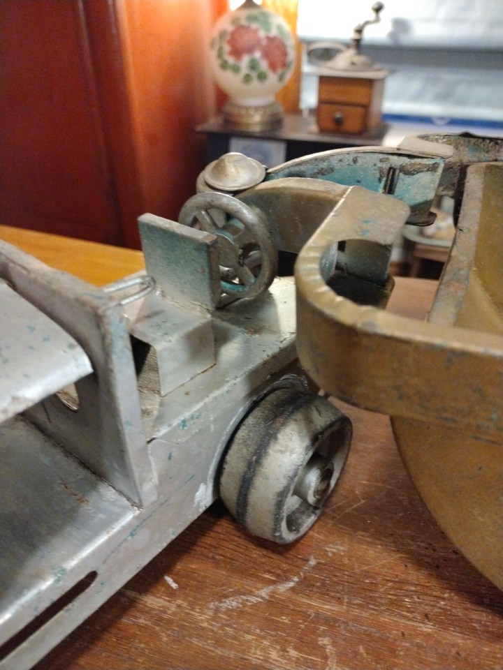 Vintage Structo Construction Toys Articulated Dump Rocker For Restore ...