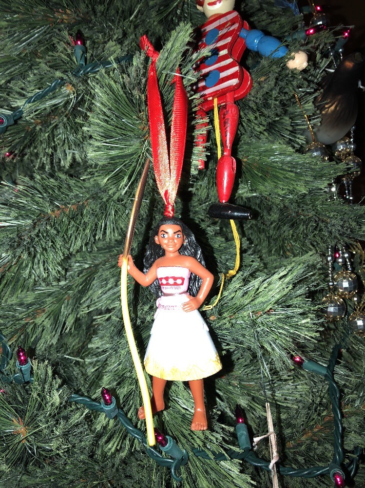 4.5” Custom Disney Moana Movie Princess Moana And Paddle Christmas ...