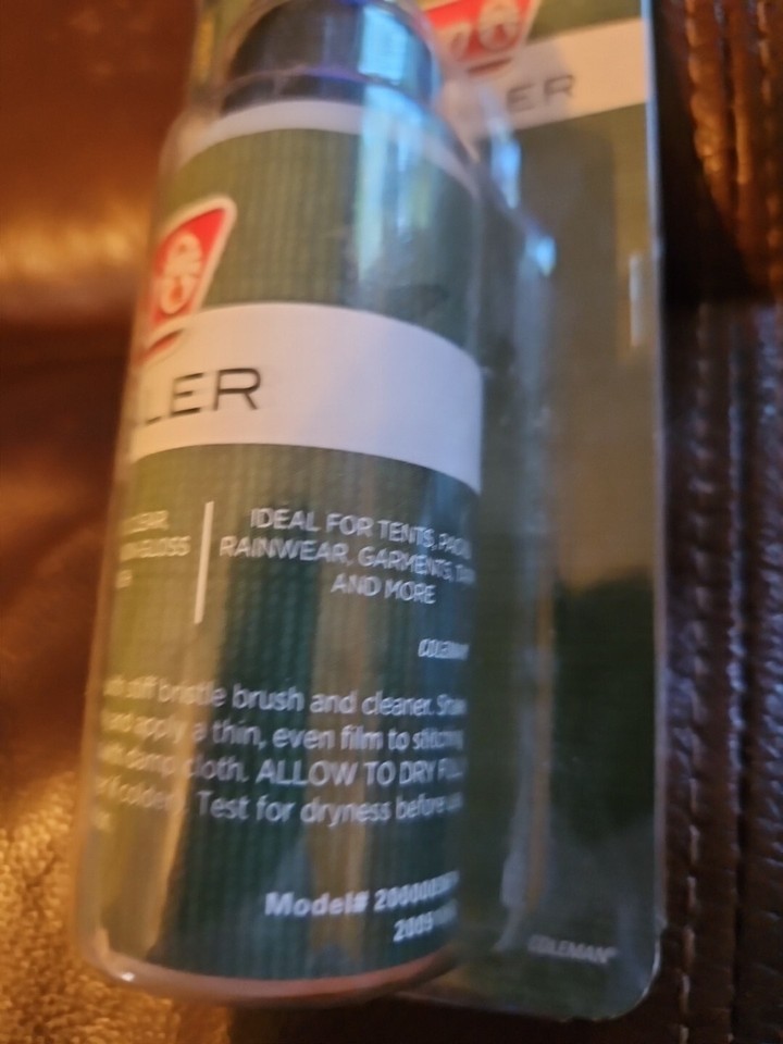 New Coleman Seam Sealer Great For Tents Tarps And Backpacks | eBay