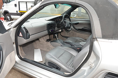 PORSCHE 986 boxster 2.5 tiptronic n/s door shell silver, | eBay UK