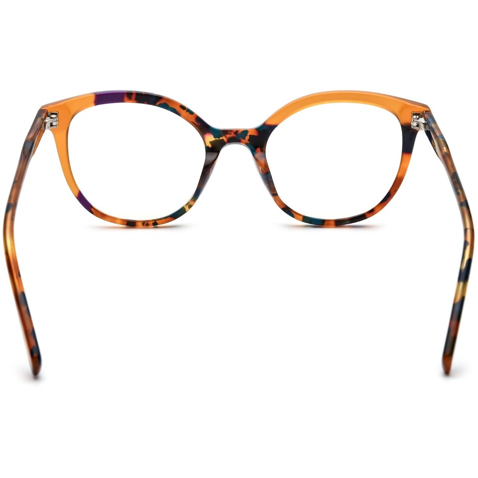 Round Glasses for Women Men Multicolor Acetate Plastic Eyeglasses ...