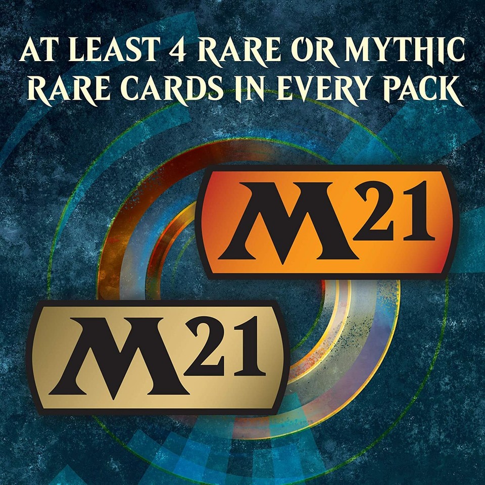 Magic: The Gathering Core Set 2021 M21 Collector Booster Box 12 Packs ...