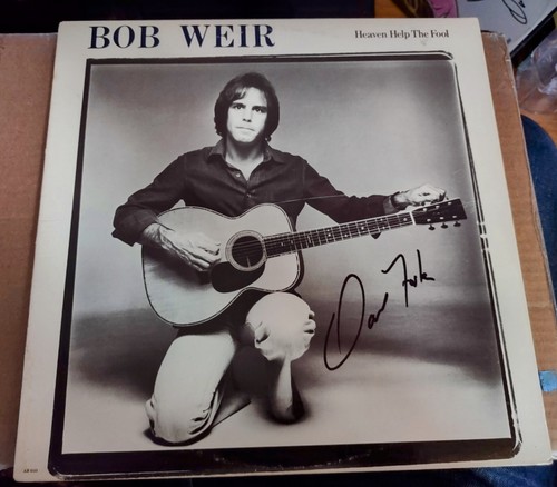 DAVID FOSTER COMPOSER SIGNED BOB WEIR VINTAGE ORIGINAL ALBUM RECORD ...
