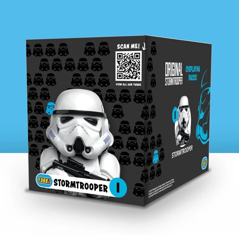 TUBBZ COLLECTIBLE RUBBER DUCK OFFICIAL STORMTROOPER STAR WARS SCI FI ...