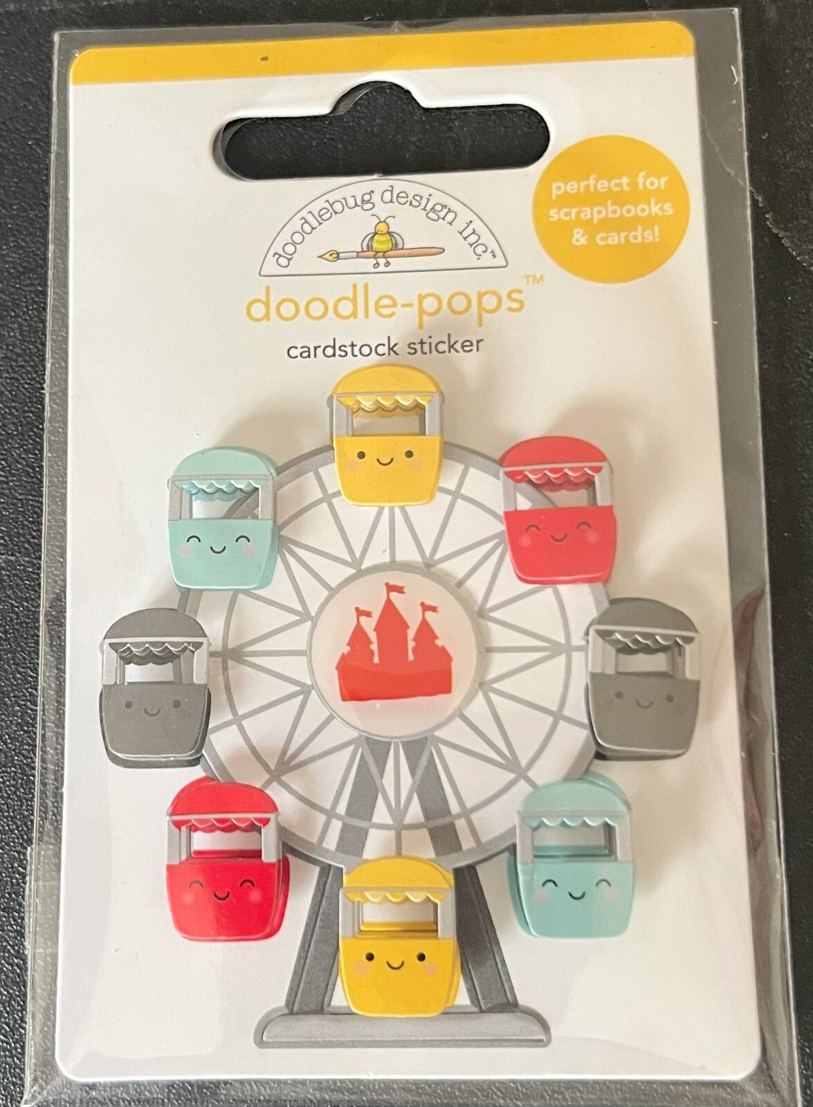 U CHOOSE MIXED VARIETY OF THEME DOODLE-POPS 3D STICKERS DOODLEBUG-POPS ...