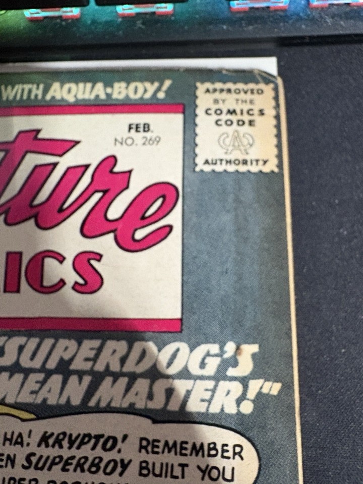 Adventure Comics #269 1st Aqualad! Swan/Moldoff Cover! DC Comics 1960 ...