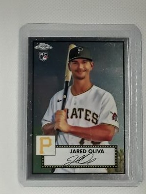 Jared Oliva 2021 Topps Chrome Platinum Anniversary - #79 RC | eBay