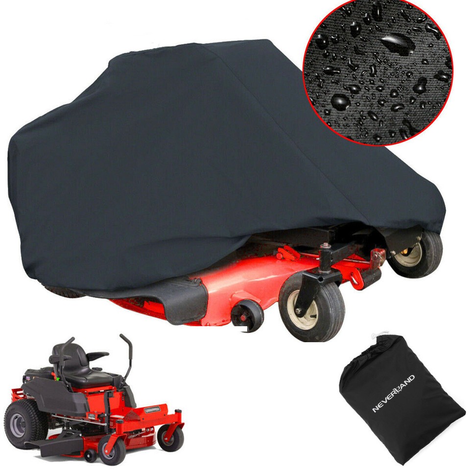 Riding Lawn Mower Cover Zero Turn Tractor Waterproof Rain Protector 57 ...