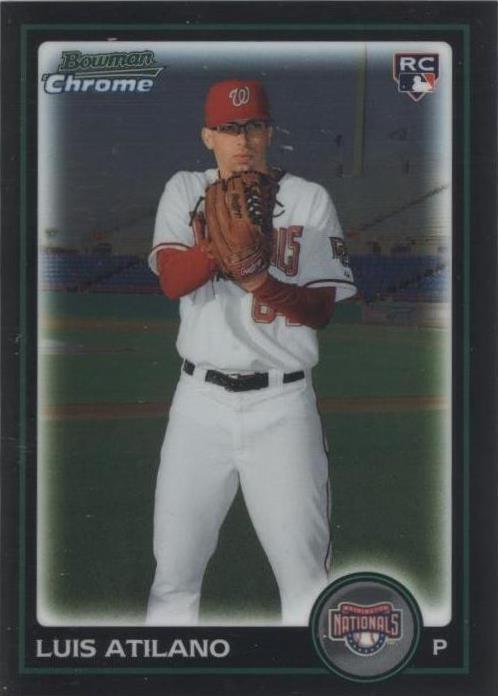 2010 Bowman Draft Picks & Prospects - Chrome Luis Atilano #BDP44 (RC ...