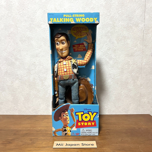 Disney Toy Story PULL-STRING TALKING WOODY Official Figure PIXAR ...