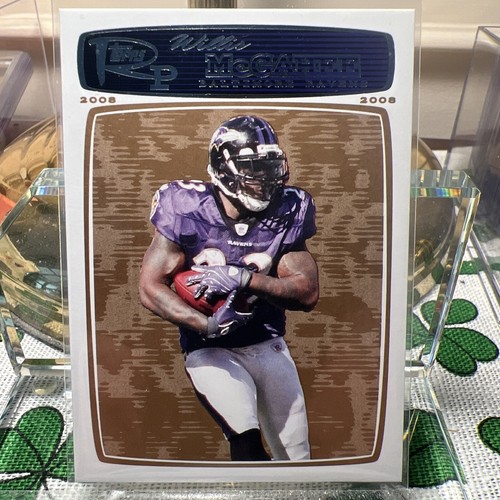 2008 Topps Rookie Progression Bronze Football Card #127 Willis McGahee ...