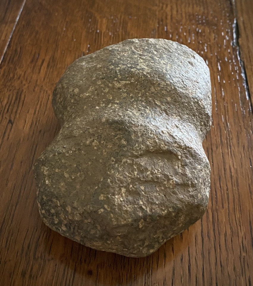 antique Native American full grooved stone axe head | eBay