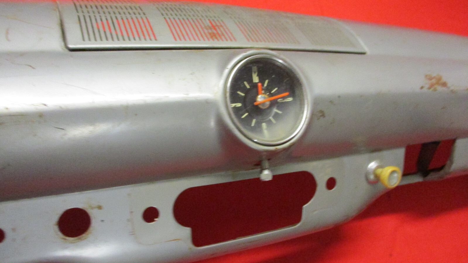 1949 1950 FORD SHOEBOX DASH PANEL CLUSTER CLOCK SPEEDOMETER METEOR ...