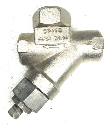 ARMSTRONG CD-33S Disc Trap 1/2" NPT 600-Psi w/ Integral Strainer with ...