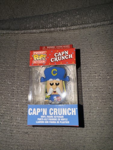 FUNKO Pocket Pop Cap'n Crunch Ad Icon Mascot Captain Keychain Figure ...