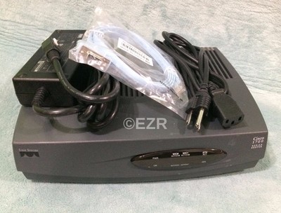 CISCO 1720 Router w/ Wic 1DSU T1 and Power adapter - Blue Console Cable ...