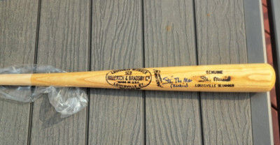 STAN MUSIAL SIGNED AUTOGRAPHED H&B GAME BAT WITH "THE MAN" INSCRIPTION ...