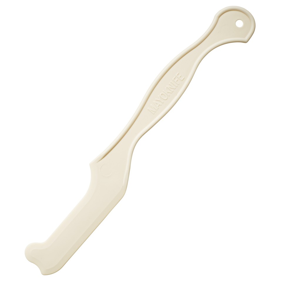 Compac Home Mayo Knife and Jar Scraper Spreader Plastic Knife Spatula ...