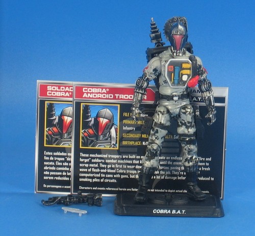 GI Joe Cobra BAT 4" Action Figure 2016 Loose Urban Legion 25th 50th ...
