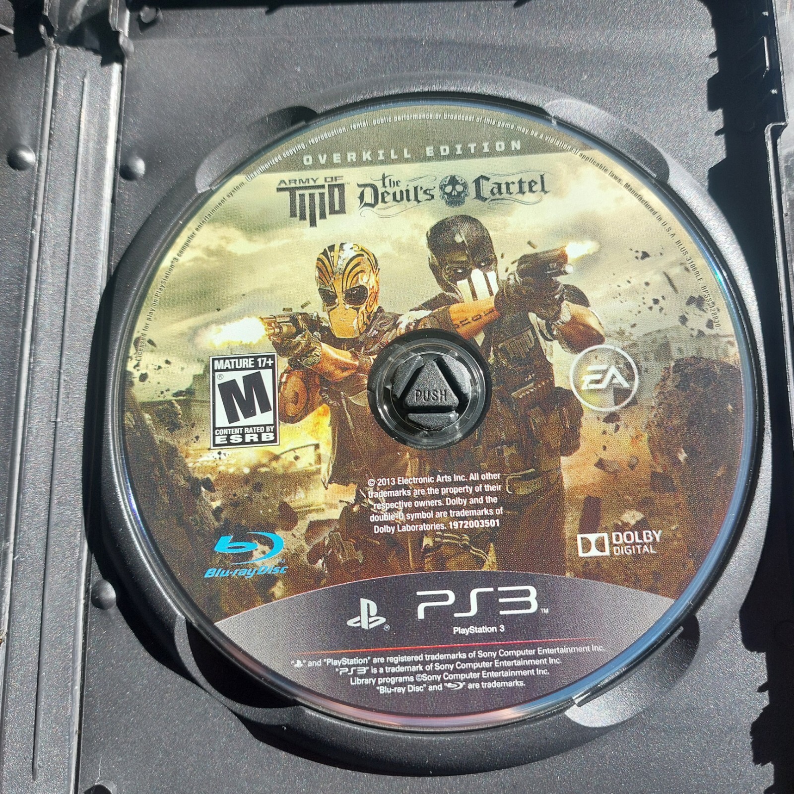 Army of Two: The Devil's Cartel (Sony PlayStation 3, 2013) PS3 Tested ...