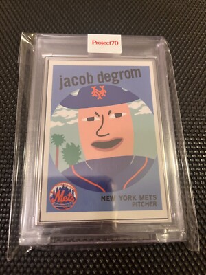 Topps Project 70 Card 369 Jacob deGrom Keith Shore Artist Proof AP ...